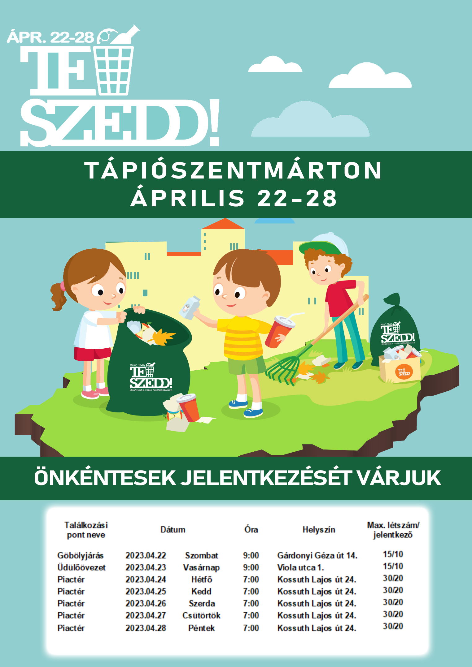 Tápiószentmárton nagyközség hivatalos honlapja TeSzedd 2023